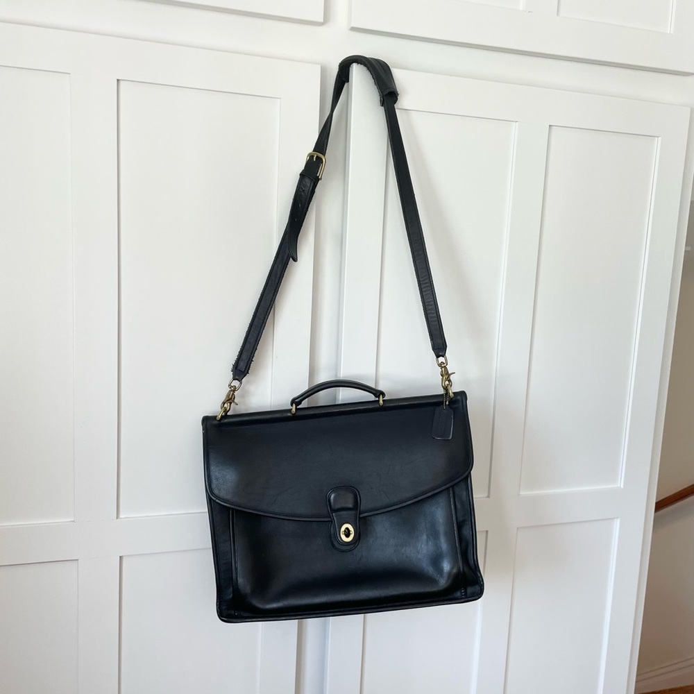 Coach Vintage 90s Gilmore Girls Computer Bag Crossbod… - Gem